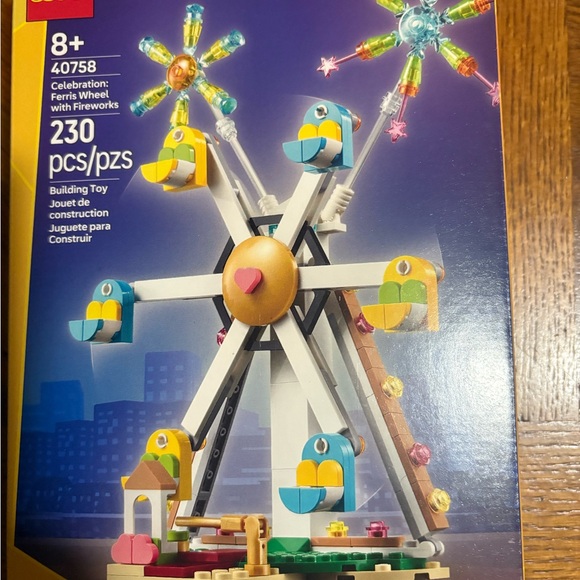 Lego | Toys | Lego Colorful Ferris Wheel With Fireworks Set | Poshmark